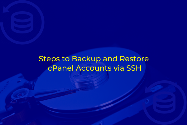 Steps To Backup And Restore Cpanel Accounts Via Ssh Cpanel Support