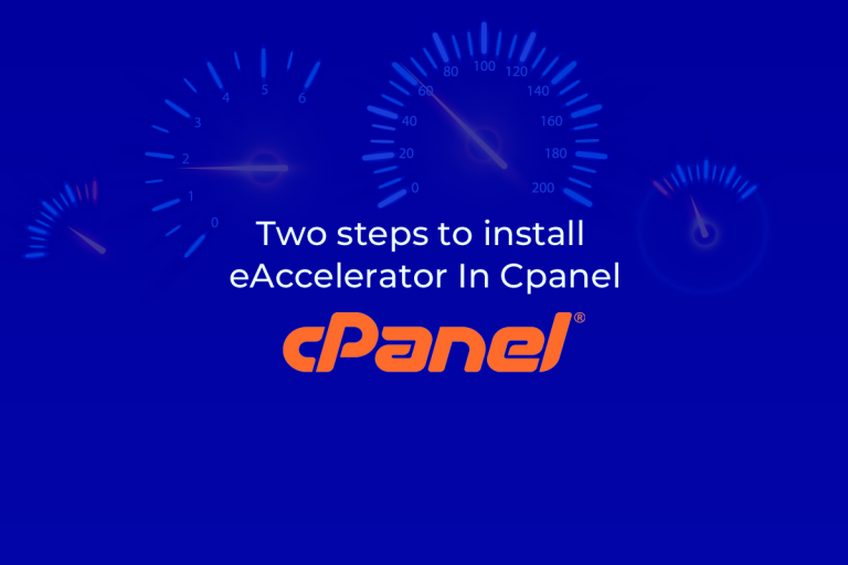 Steps to install eAccelerator on cPanel | cPanel Support | actsupport