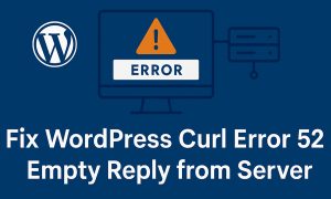 Curl Error 52: Fixing Response Failures in WordPress | actsupport